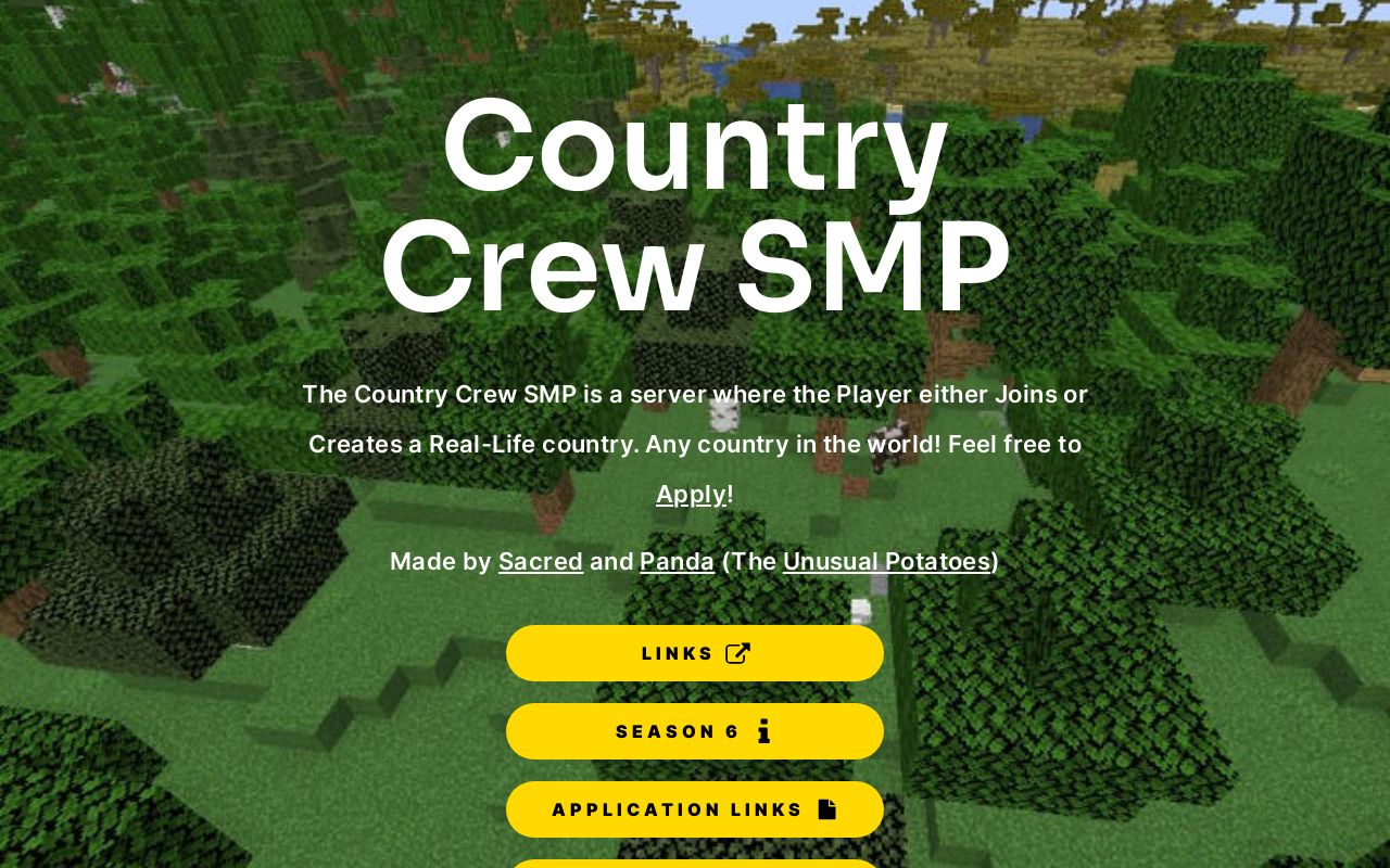Country Crew SMP: Official Website!